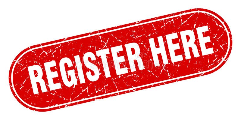 Register Here Sign. Register Here Grunge Stamp Stock Vector ...