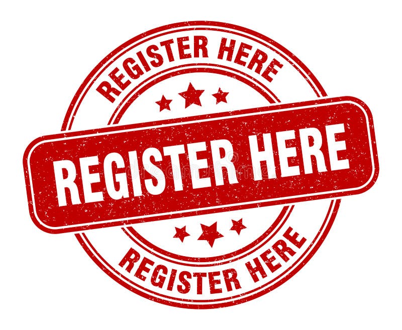 Register Here Seal Stock Illustrations – 457 Register Here Seal Stock ...