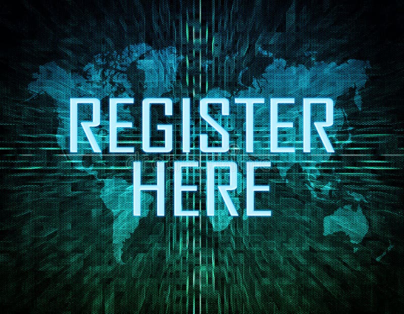 Register here stock image. Image of click, customer, registration ...