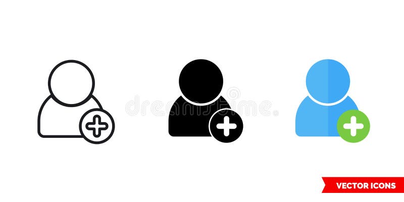 Register Icon of 3 Types Color, Black and White, Outline. Isolated ...