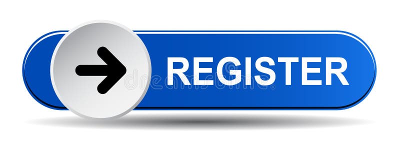 Register now button stock vector. Illustration of color - 121276335