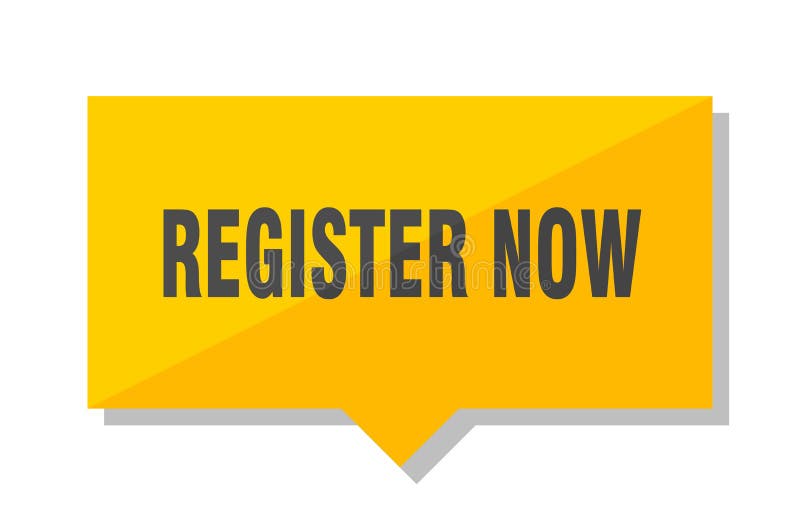 Register now price tag stock vector. Illustration of template - 117710607