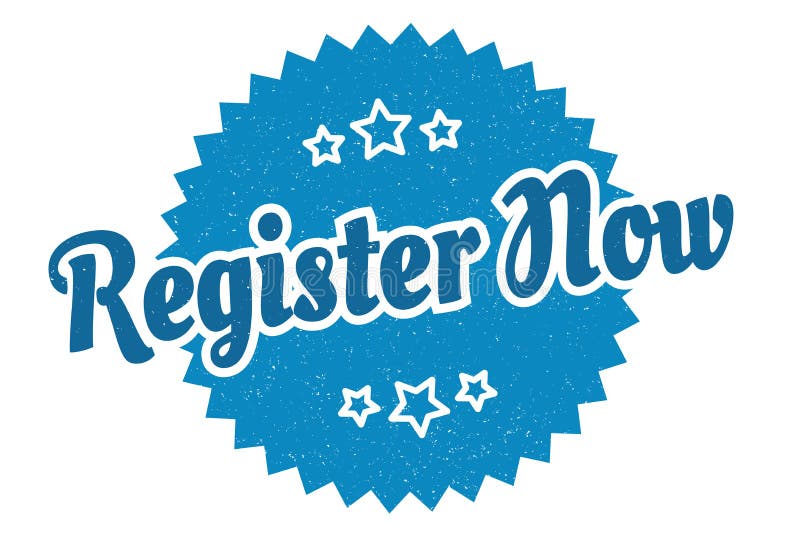 Register Now Sign. Register Now Vintage Retro Label Stock Vector ...