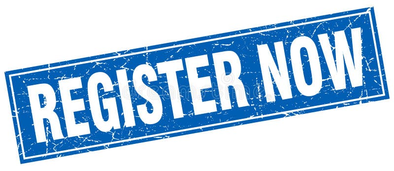 Register now stamp stock vector. Illustration of rubber - 148259985