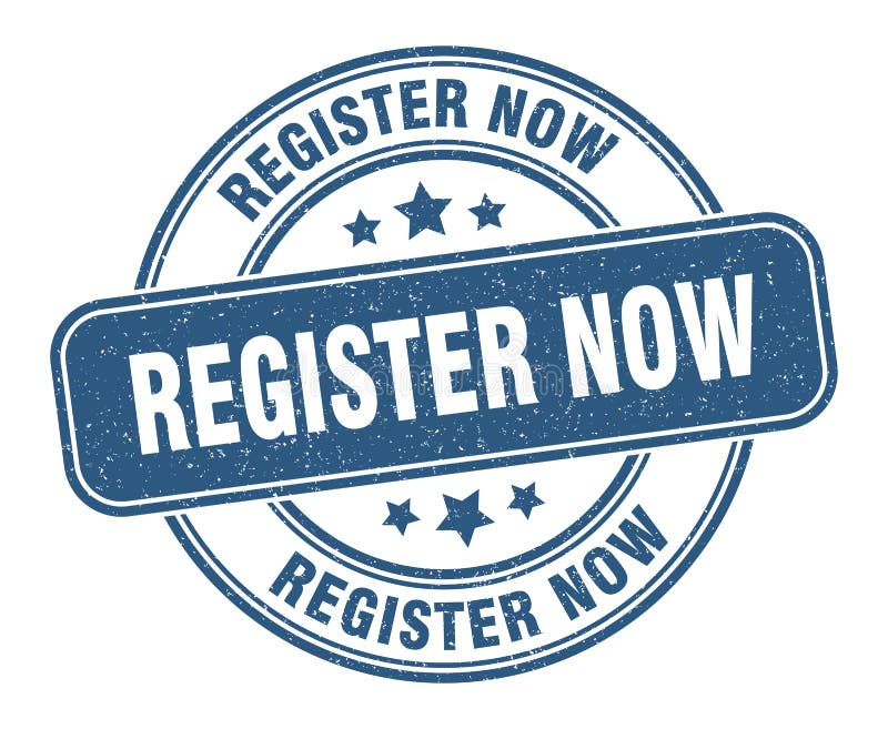 Register Now Stamp. Register Now Round Grunge Sign Stock Vector ...