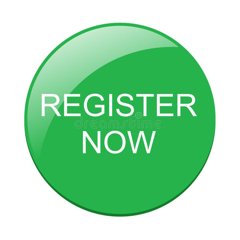 Green Button Sign Free Register Stock Vector - Illustration of ...