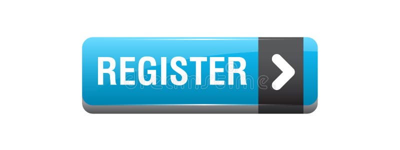 Register now button blue stock illustration. Illustration of abstract ...