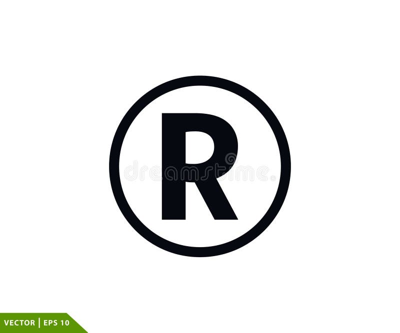 Register Sign Icon Vector Logo Design Template Stock Illustration ...