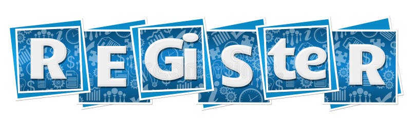 Register Business Texture Blocks Blue Stock Illustration - Illustration ...