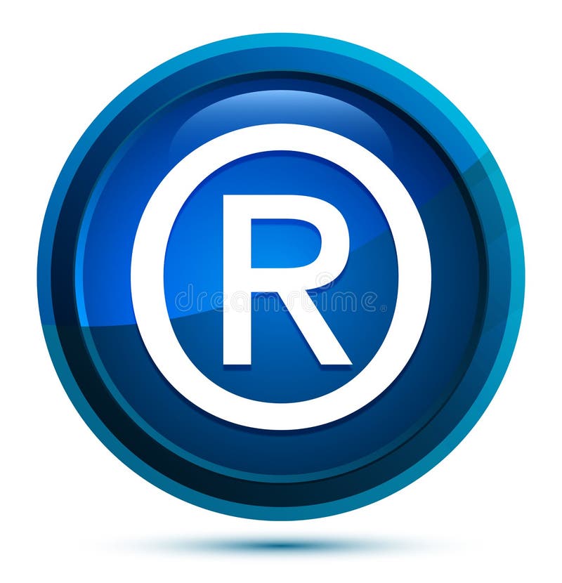 Blue Registered Trademark Symbol Stock Illustrations – 361 Blue ...