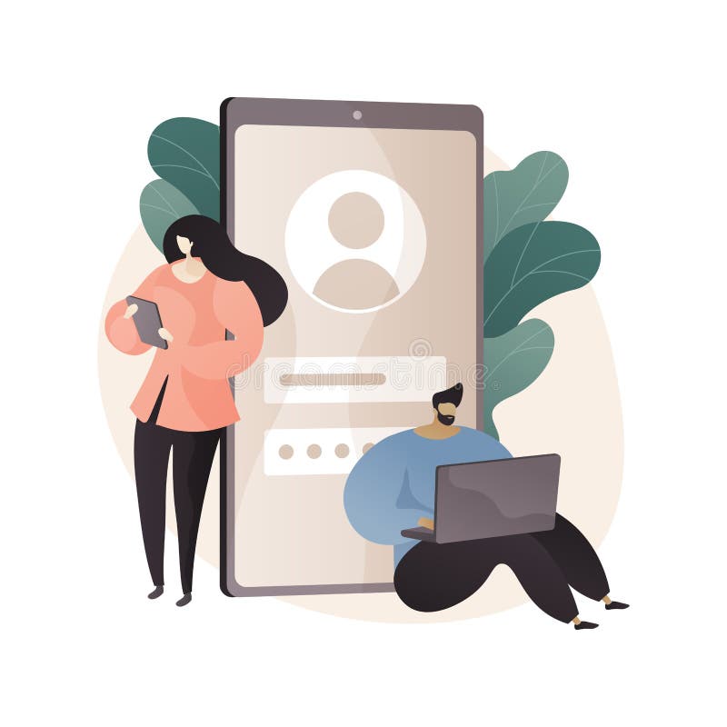 Business Registration Abstract Concept Vector Illustrations. Stock ...