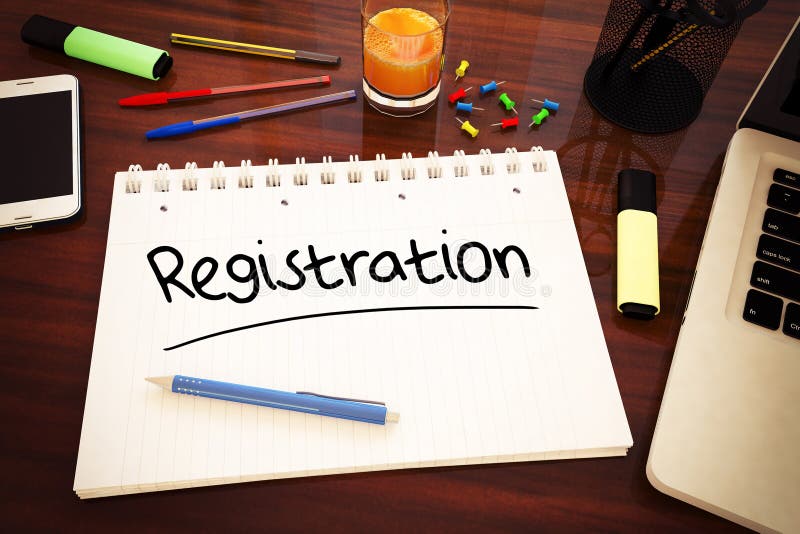 Registration Stock Illustrations – 45,308 Registration Stock ...