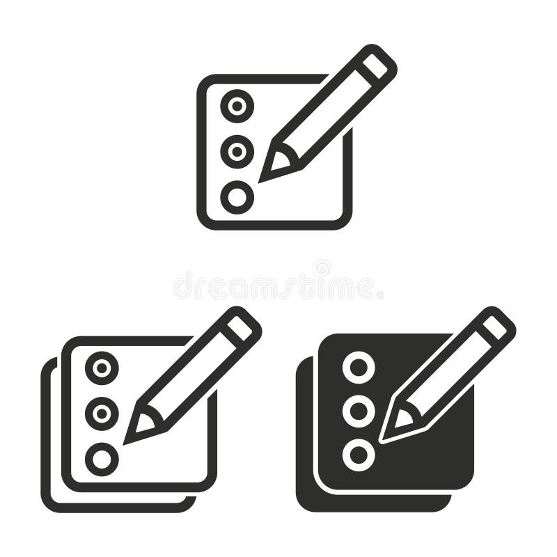 Registration icon set stock vector. Illustration of registered - 21747650