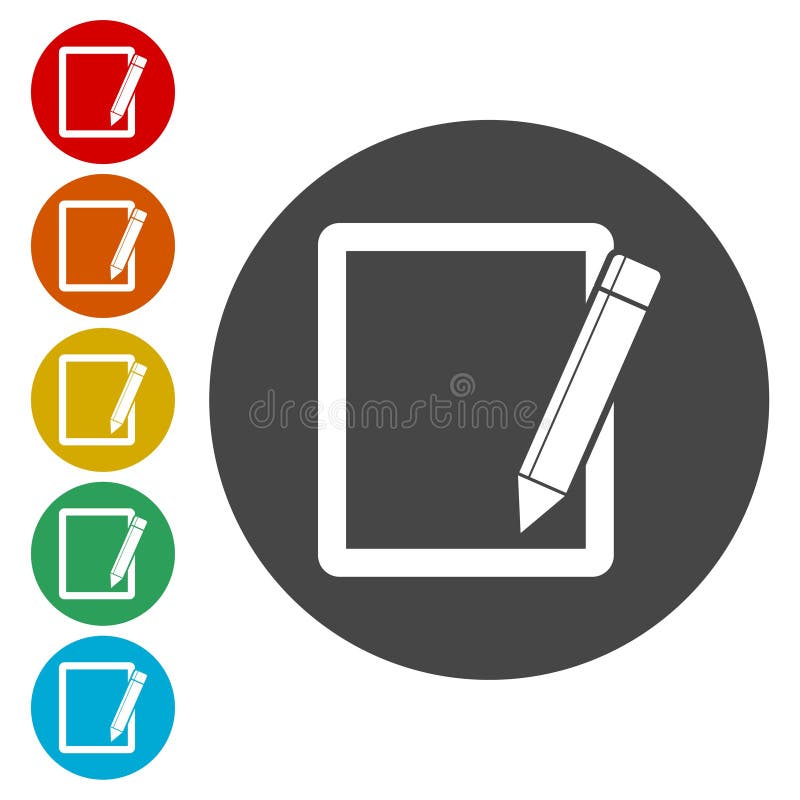 Registration Icon Vector, Simple Registration Vector Icon Stock Vector ...