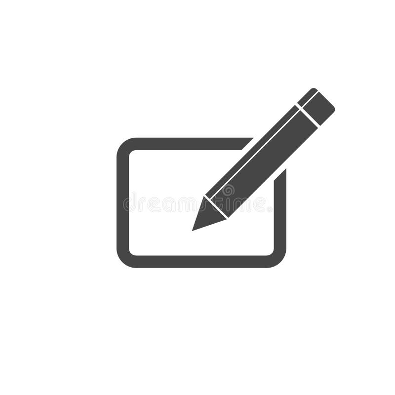 Registration Icon Vector, Simple Registration Vector Icon Stock Vector ...