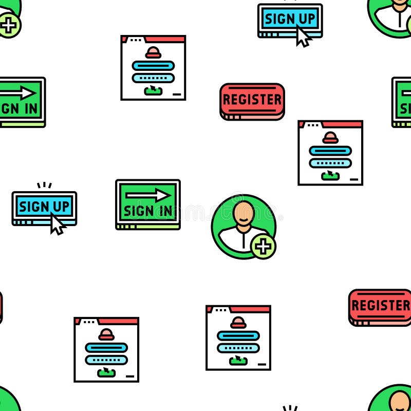 Login Pattern Stock Illustrations – 3,853 Login Pattern Stock ...