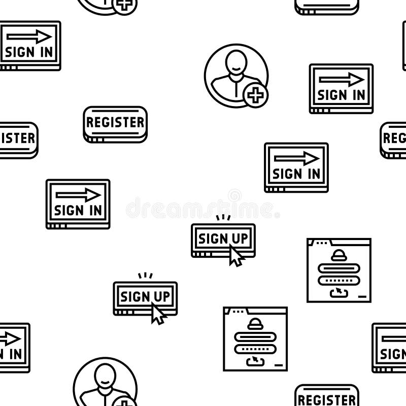 Registration Pattern Stock Illustrations – 3,698 Registration Pattern ...