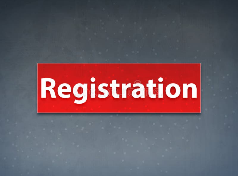 Registration Abstract Flat Background Design Illustration Stock ...