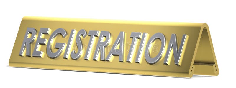 Registration Banner Stock Illustrations – 10,067 Registration Banner ...