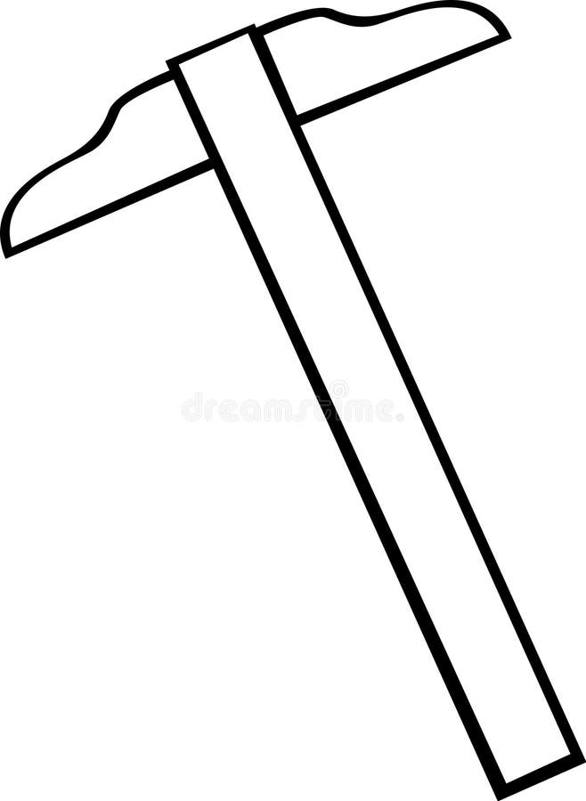 Ilustración Vectorial De Un Esquadro De T Ilustración del Vector ...
