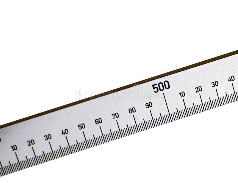 Regla Graduada En Centímetros Foto de archivo - Imagen de altura, placa ...