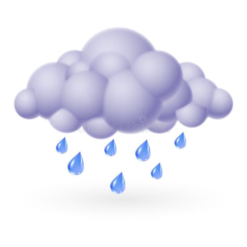 Regn vektor illustrationer. Illustration av anslutning - 27425692