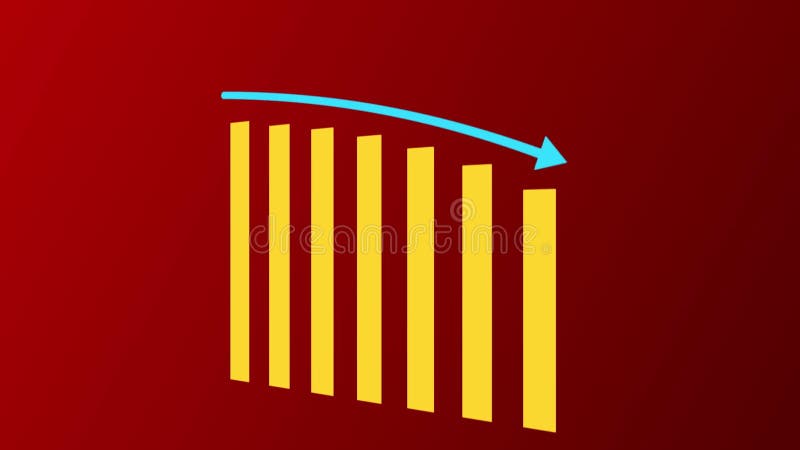 Regressing Statistical Data Visualization Animation Stock Footage ...