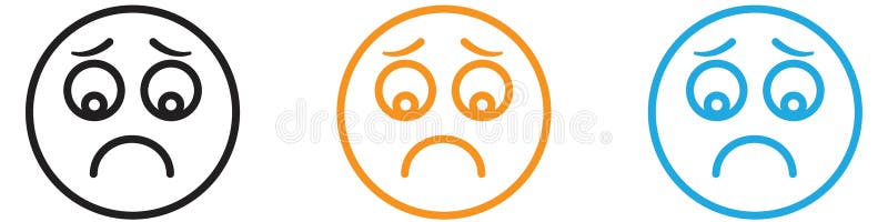Regret Expression Vector Logo Set Collection for Web App Ui Stock ...