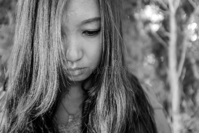 Regretful woman stock photo. Image of playful, motionless - 35335332