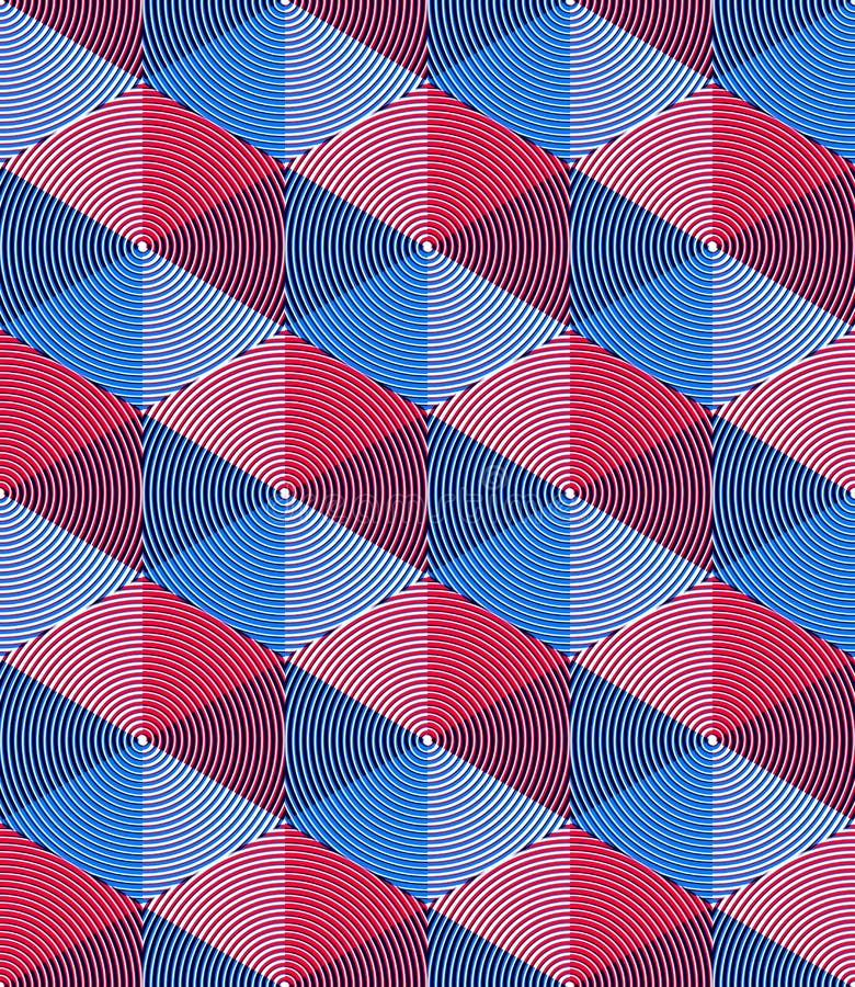 Regular Colorful Endless Pattern with Intertwine Three-dimensional ...