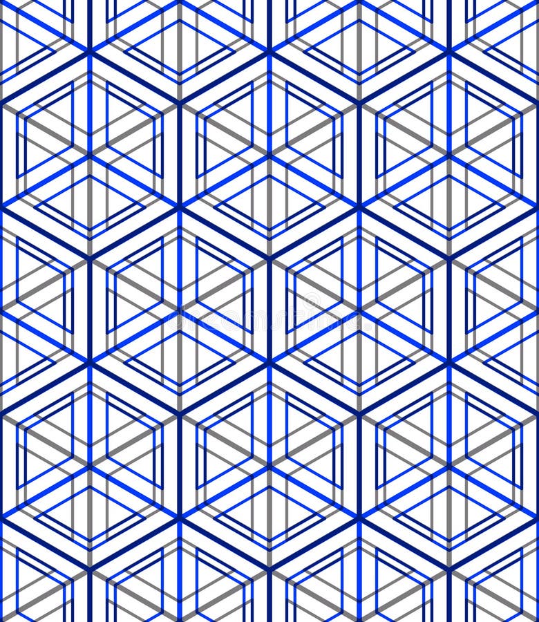 Regular Colorful Endless Pattern with Intertwine Three-dimensional ...