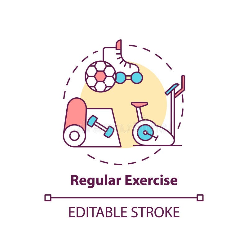 Regular Exercise Stock Illustrations – 466 Regular Exercise Stock ...