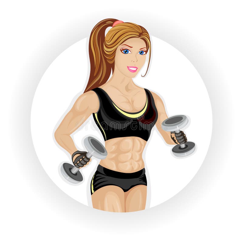 Regular Exercise Increases Tone and Improves Mood Stock Vector ... Regular Exercise Increases Tone and Improves Mood Stock Vector ...