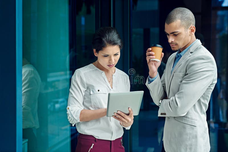 Regular Feedback Sessions Make Them Star Employees. Two Young Coworkers ...
