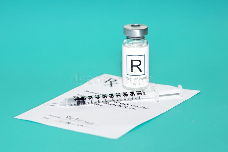 Regular Insulin stock photo. Image of medical, diabetes - 38544056