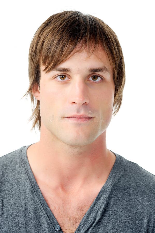 Regular man face stock image. Image of closeup, shirt - 22774871