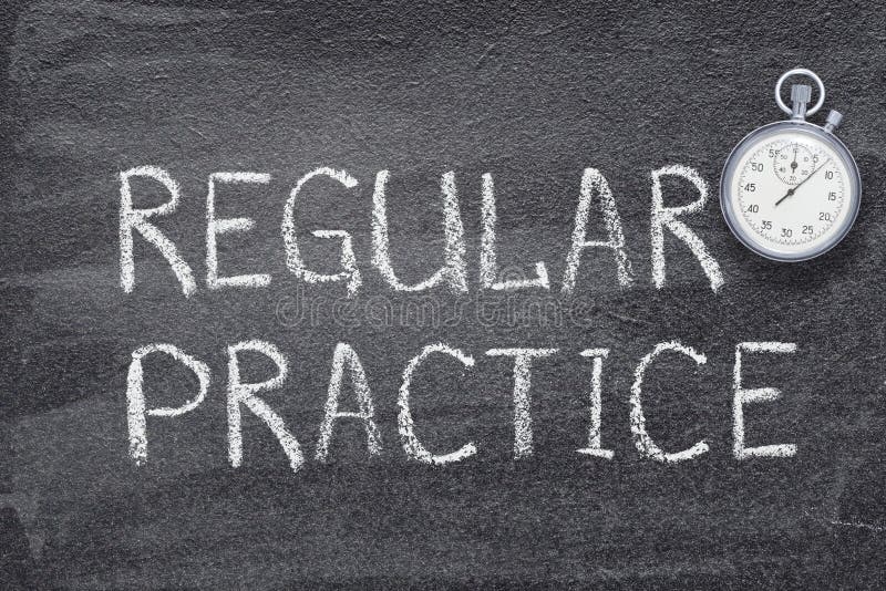 Regular practice watch stock photo. Image of concept - 297401166