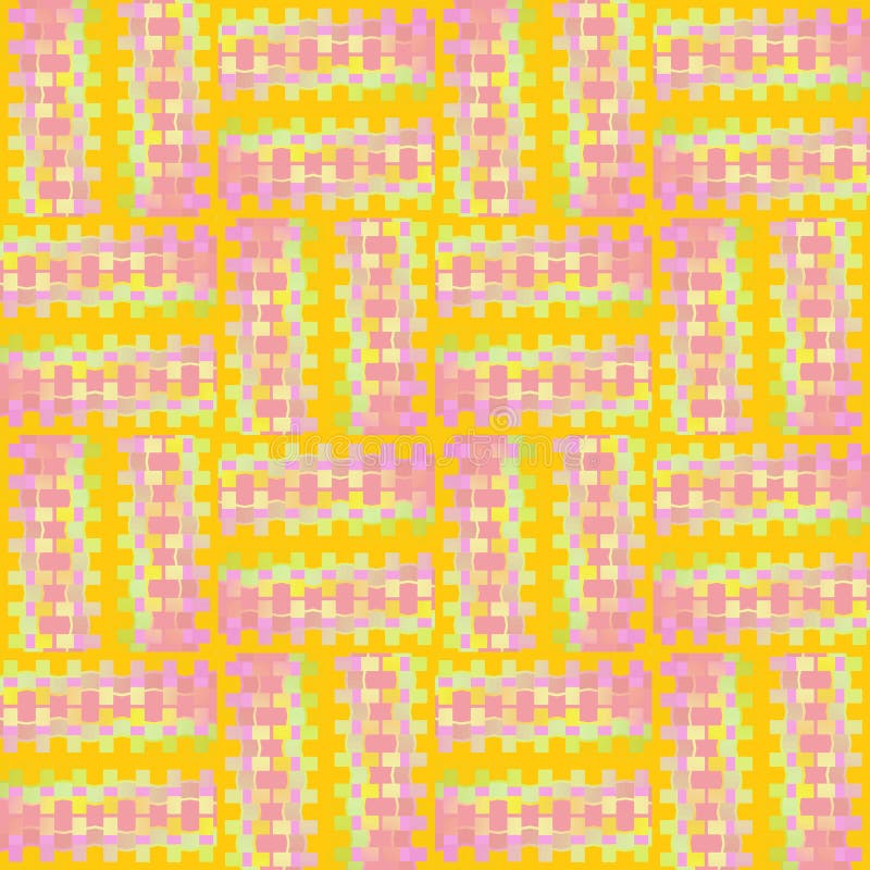 Regular Seamless Squares and Rectangles Pattern Pink, Violet, Purple ...