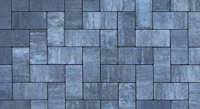 Regular Shape Blocks of Bluish Tint, Texture, Background. Paving Slabs ...