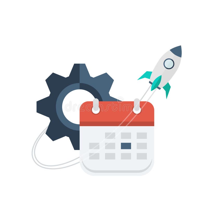 Regular Updates stock vector. Illustration of calendar - 51714694