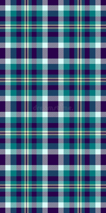 Regular Vector Pattern Background, Large Check Texture Textile ...