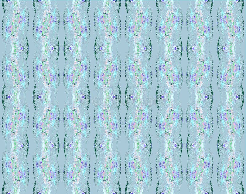 Regular Wavy Pattern Light Gray with Turquoise Pink Purple and Green ...