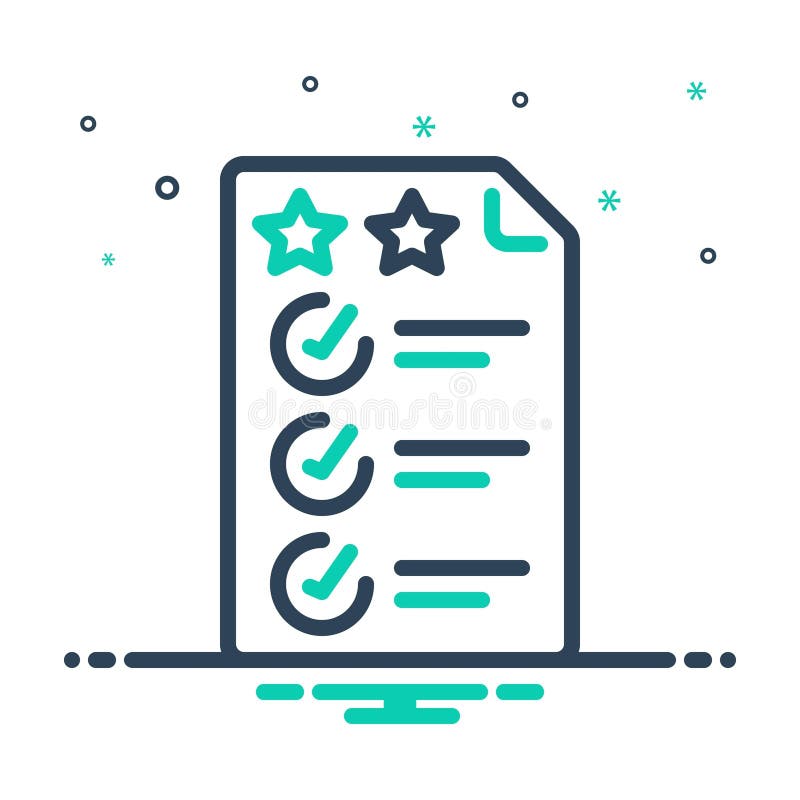 Mix Icon for Compliance, Adherence and Legal Stock Vector ...