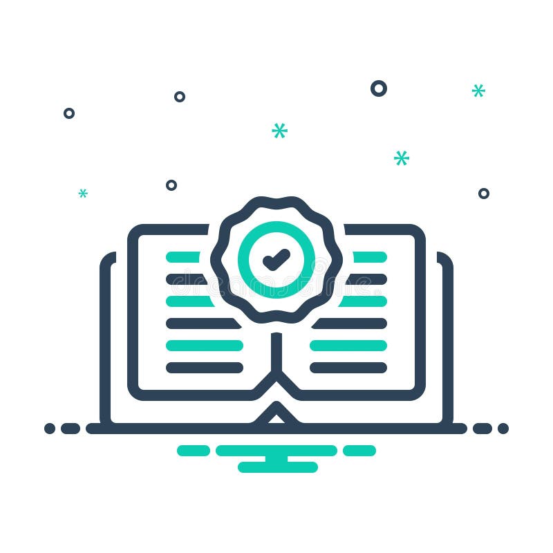 Mix Icon for Guideline, Program and List Stock Vector - Illustration of ...