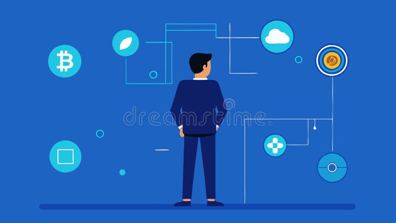 Regulatory Frameworks an Auditor Standing in Front of a Large Blueprint ...