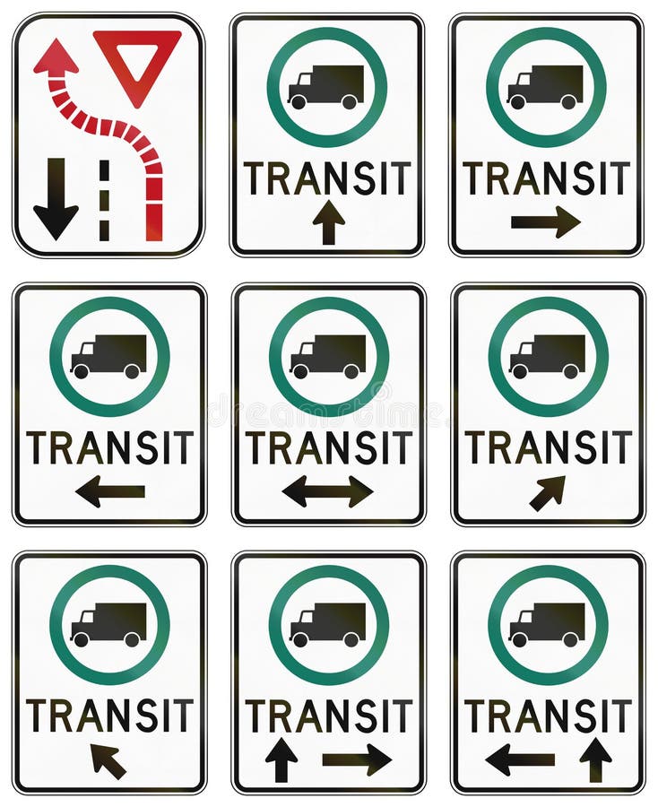 Regulatory Road Signs Quebec Canada Stock Illustrations – 41 Regulatory ...
