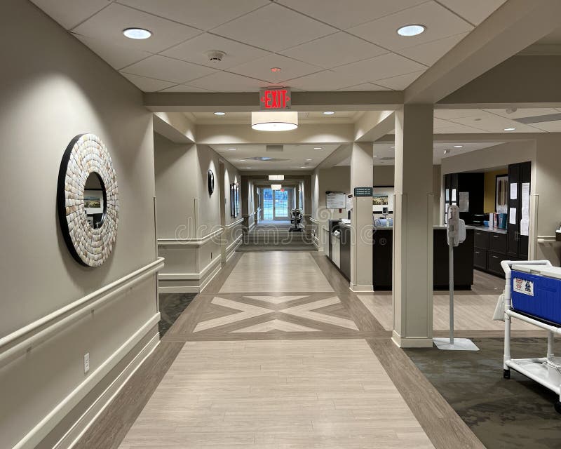 Rehab Facility Interior stock photo. Image of building - 267365062