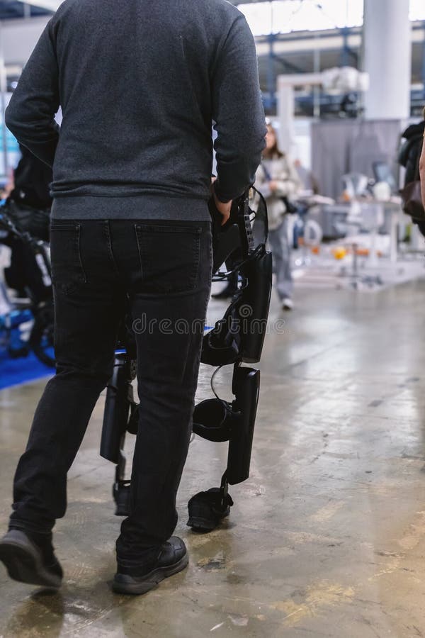Rehabilitation Exoskeleton. Leg Frame for Assistance and Rehabilitation ...