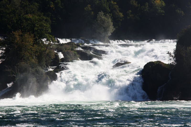 Rehn stock image. Image of wave, swiss, rein, river, white - 16486199