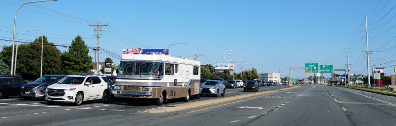 Rehoboth Beach, Delaware, U.S.a - September 2, 2021 - the View of the ...